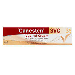CANESTEN 3VC 20G VAGINAL CREAM – Coachman's Pharmacy