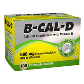 B CAL D CHEW TABS 100 – Coachman's Pharmacy