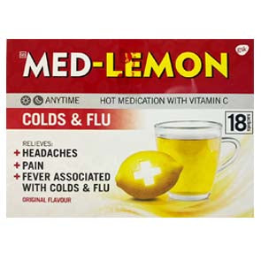 MED LEMON SACHETS 18 REGULAR – Coachman's Pharmacy